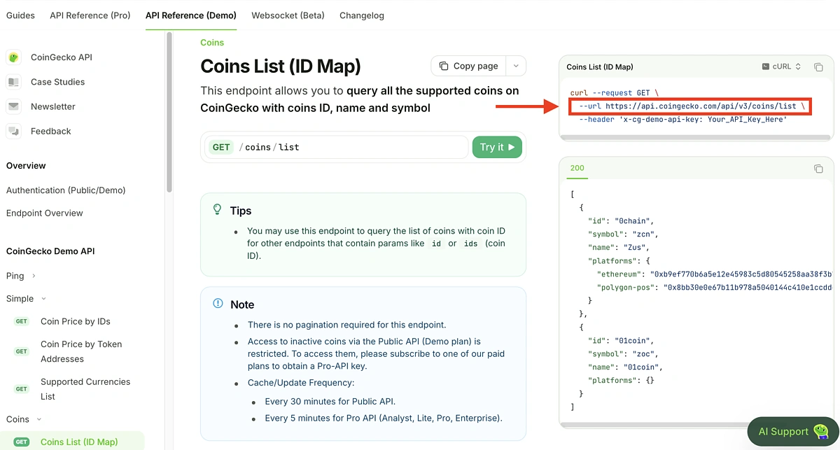 How to Import Live Crypto Prices into Excel Spreadsheets | CoinGecko API